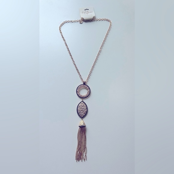 Erica Lyons | Jewelry | Erica Lyons Large Gold Statement Necklace ...